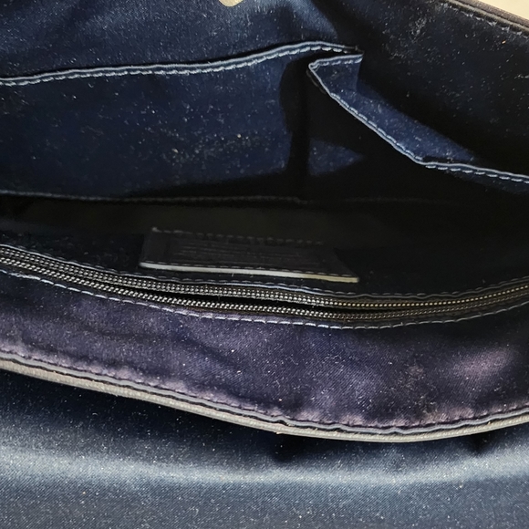 Coach | Bags | Vintage Coach Handbag Taylor Purse Satchel Blue Leather ...